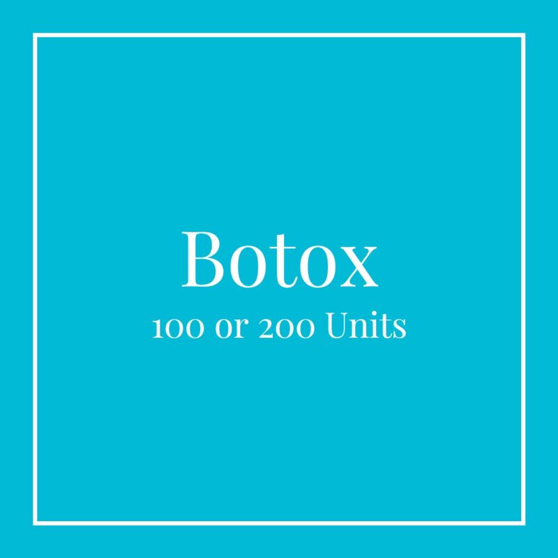 Botox | 100 or 200 Units | RenewalMD